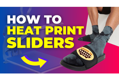 How To Heat Print Sliders on your Heat Press