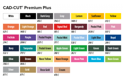 SEVEN NEW PREMIUM PLUS COLOURS