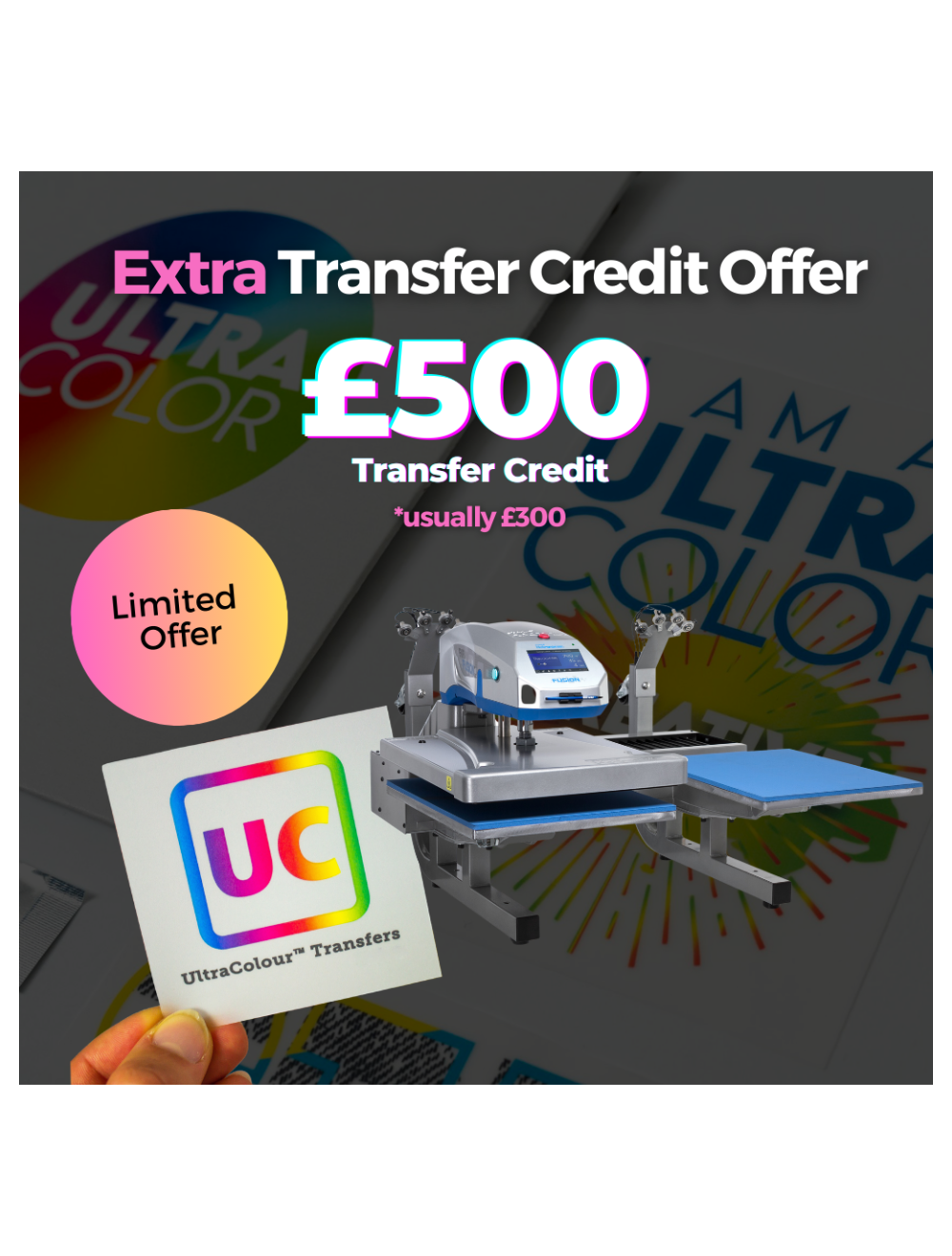 New Dual Air Fusion IQ Heat Transfer Bundle