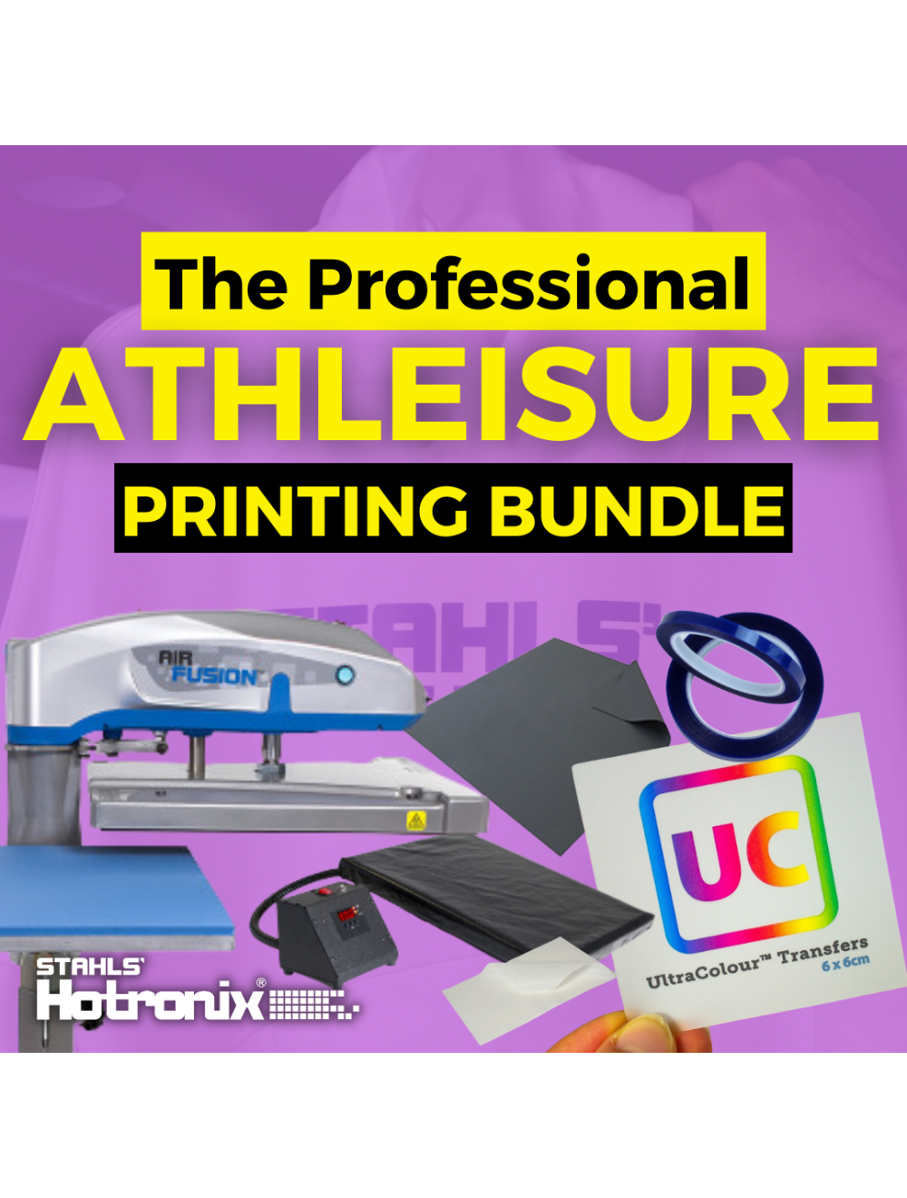 Professional Athleisure Heat Printing Bundle