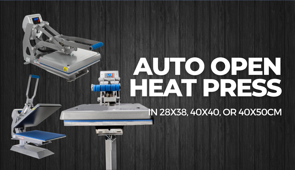 Save Money with a Hotronix Auto Open Heat Press Bundle