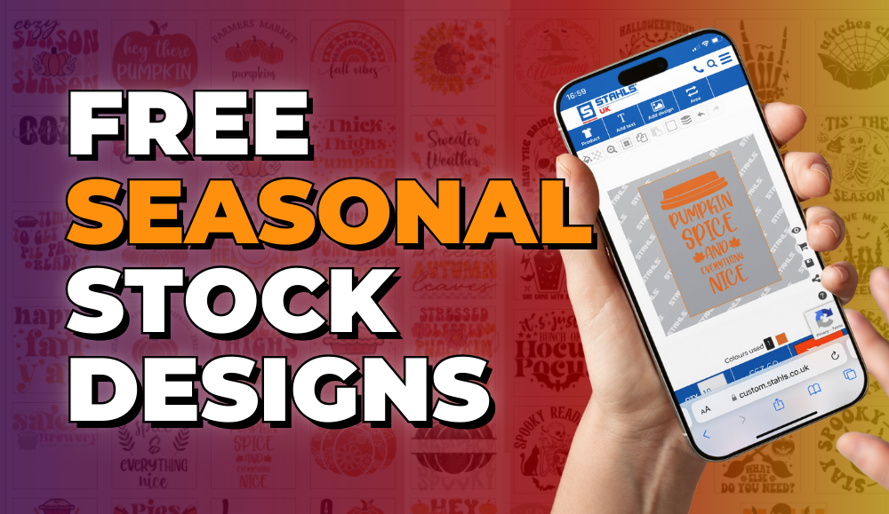 Save Time On Artworking with our Free Autumn Stock Designs
