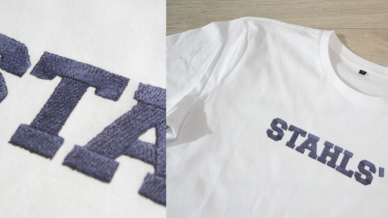 Achieve an Embroidery Finish in 12 Seconds with Heat Transfers