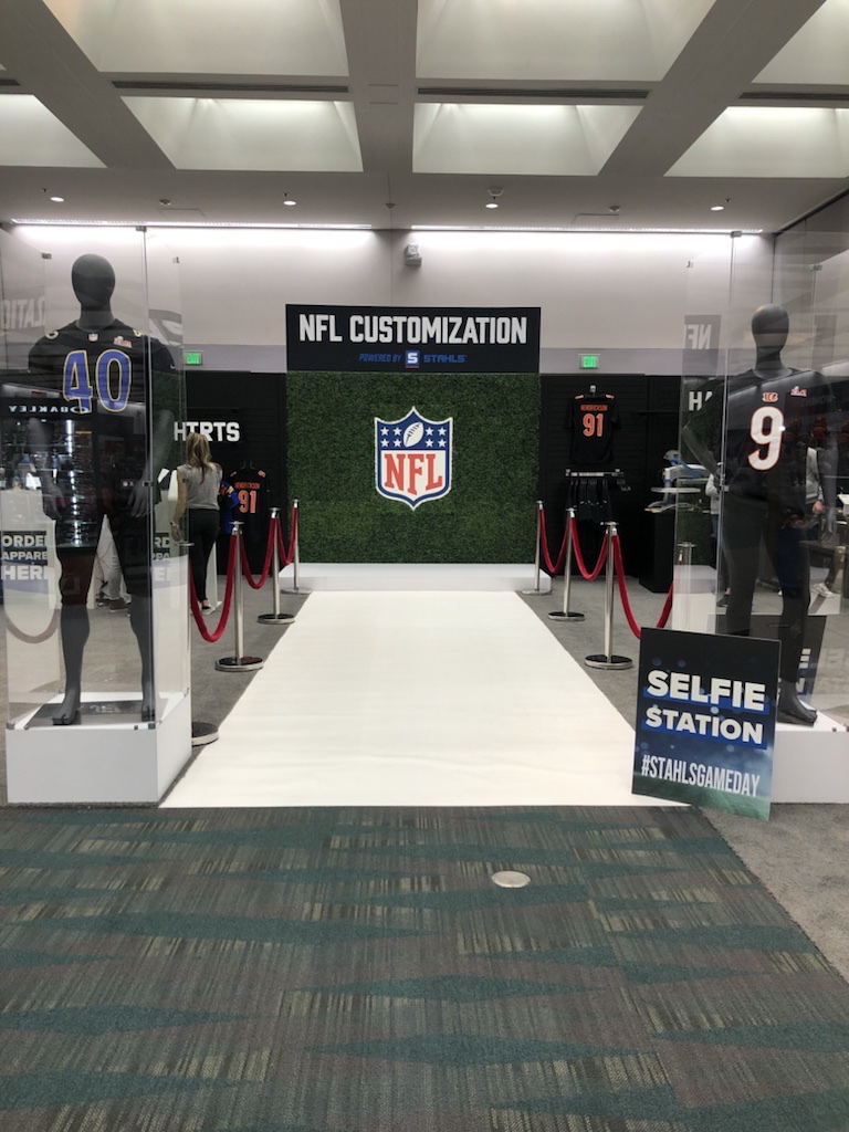 Stahls' Live Activation at The NFL Big Game