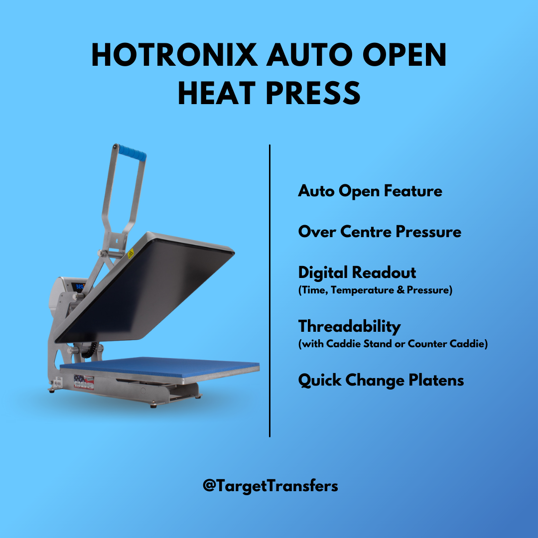 5 Things You Didn't Know About the Hotronix Auto Open Heat Press...