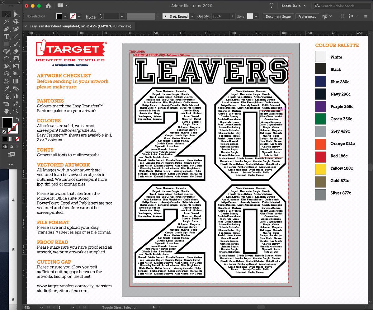 NO MORE WEEDING LEAVERS DESIGNS